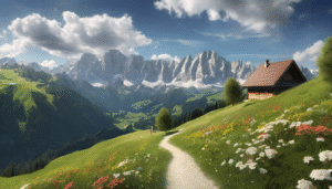 Eisenaueralm: die alpen auf einem unvergesslichen wanderweg entdecken