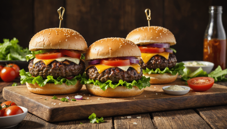 Perfekte Burger-Patties: Einfaches Rezept für Genuss pur